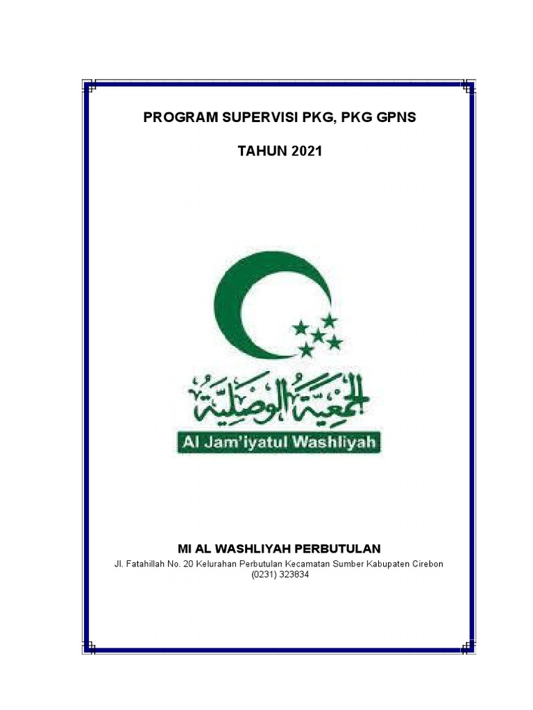 Program PKG 2021 | PDF