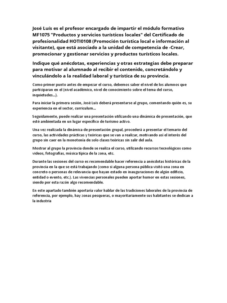 Realiza A Valorar Por El Tutor Nº 16. Tema 3. Apartado 3.5.2. Preparar ...