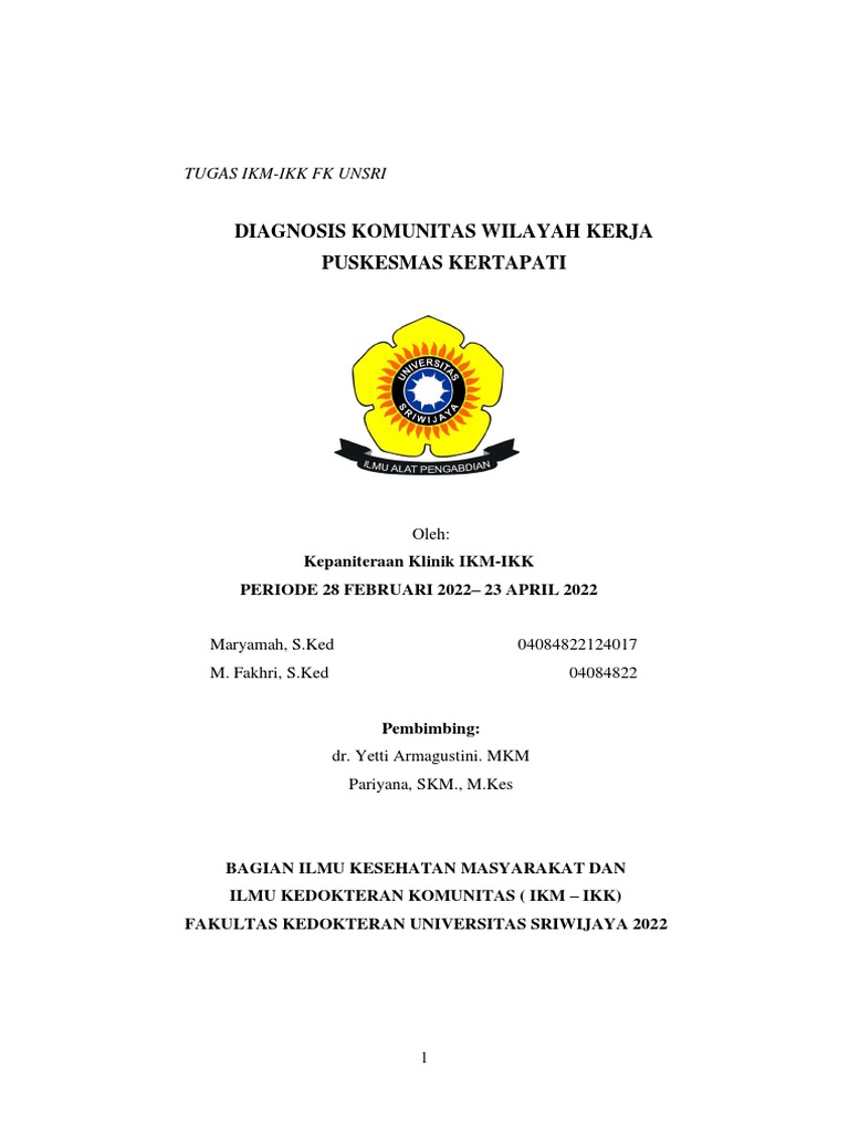 Salinan Tugas Ikm DK | PDF | Kesehatan Holistik | Sains & Matematika