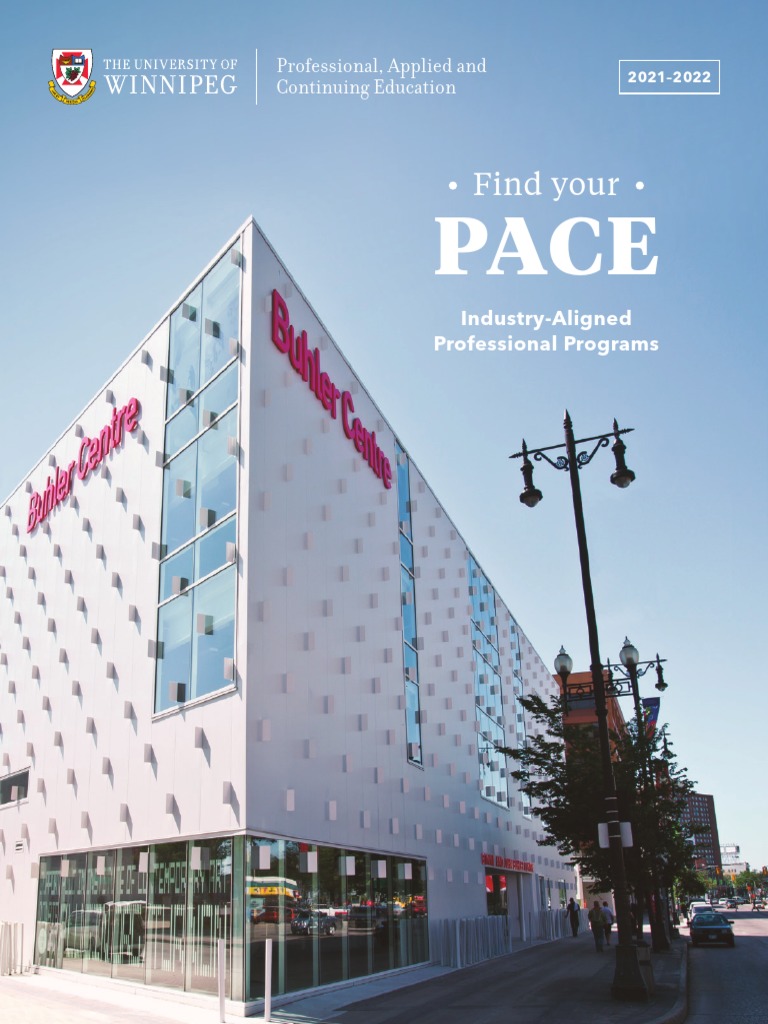 University of Winnipeg PACE | PDF | Master Of Business Administration | English Studies
