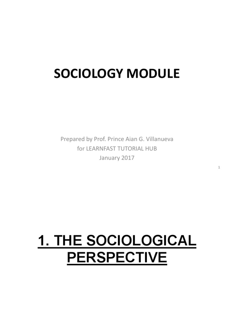Sociological Perspective | PDF | Social Stratification | Family Sociological Perspective | PDF | Social Stratification | Family