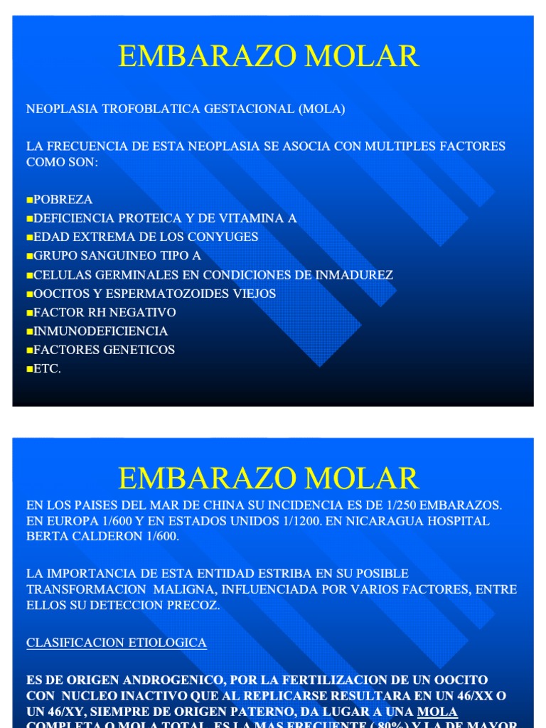 Embarazo Molar | PDF