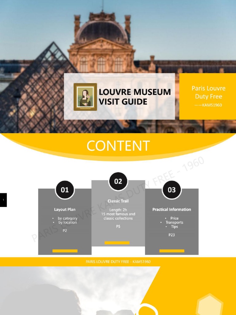Louvre Visit Guide | PDF