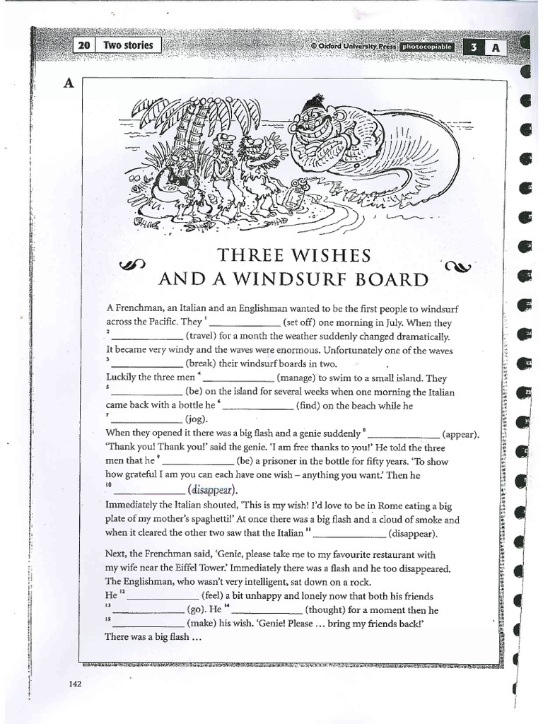 Three Wishes and A Windsurf Board | PDF