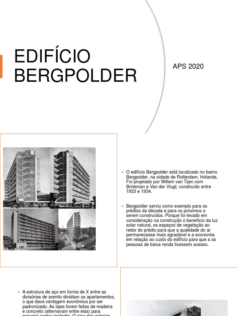 Edifício Bergpolder em Rotterdam | PDF | Construção