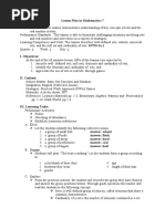 Grade 7 Math Learning Module, First Quarter | PDF | Subtraction ...