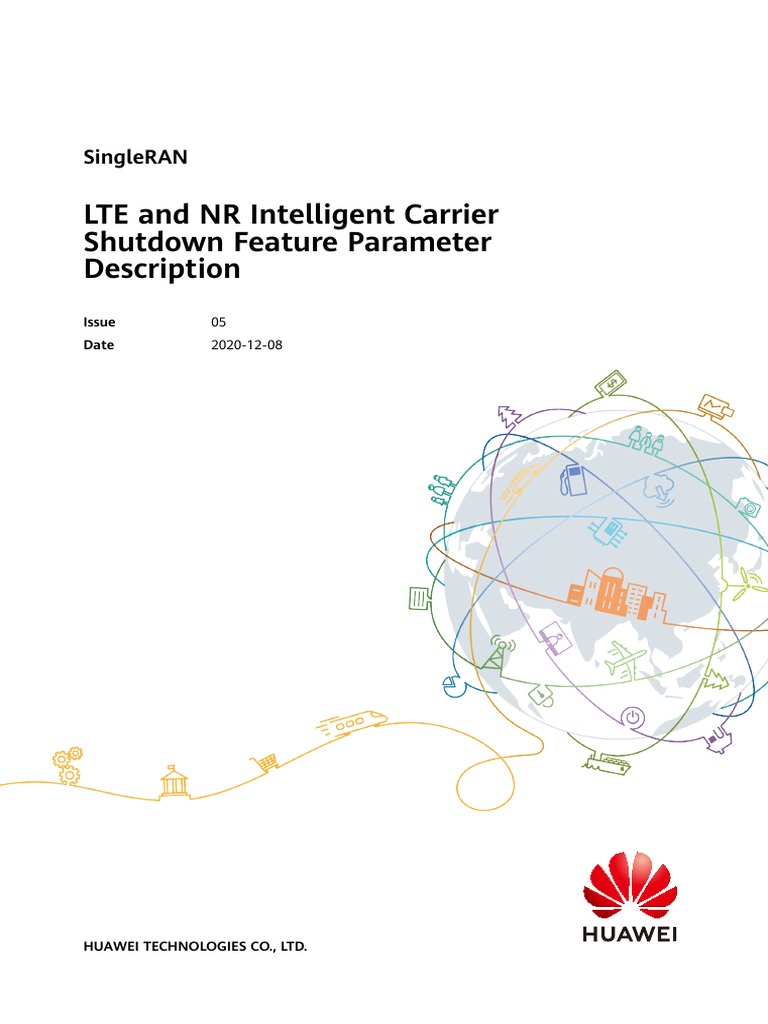 LTE and NR Intelligent Carrier Shutdown Feature Parameter Description ...