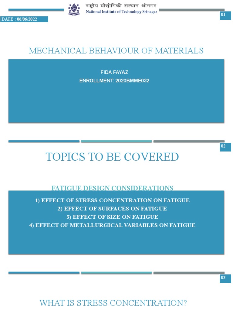 An In-Depth Analysis of Factors Affecting Fatigue Behavior in Materials ...
