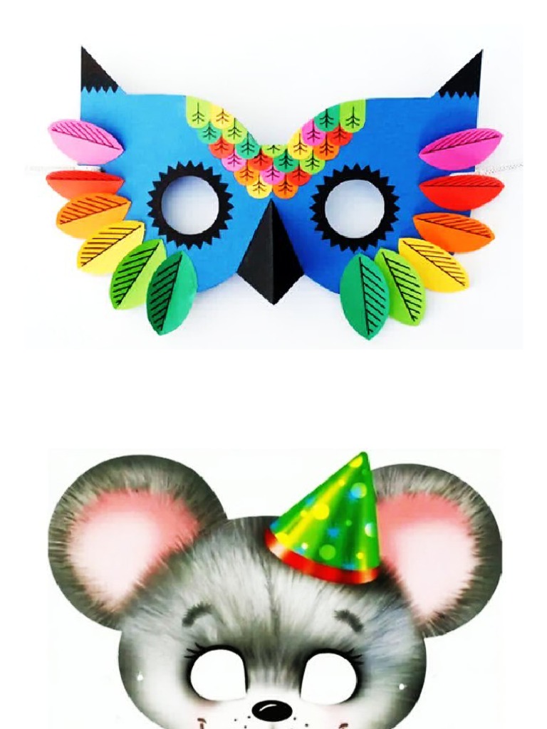 Plantillas de Máscaras | PDF