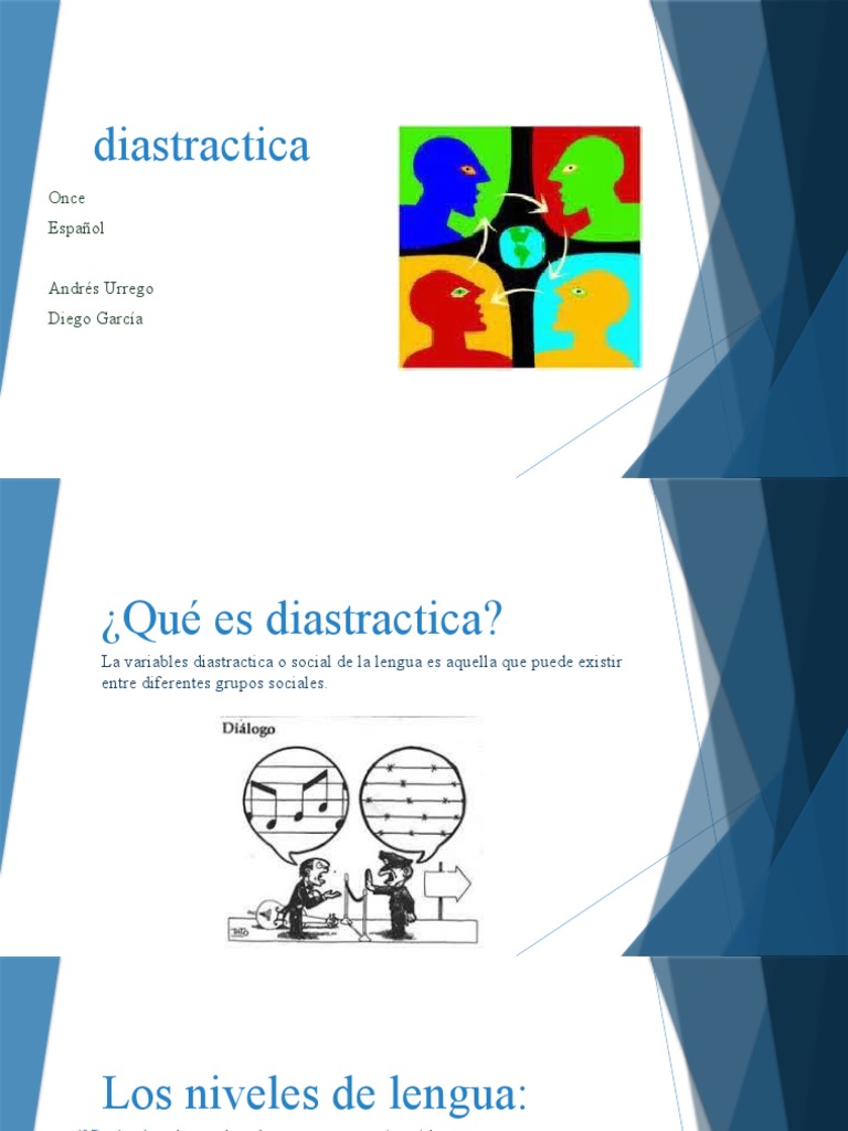 Variación Diastrática del Español | PDF | Gramática | Lingüística