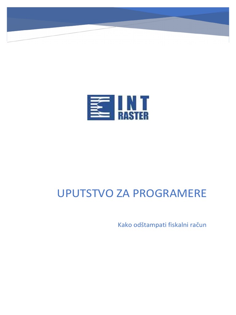 Uputstvo Za Programere | Download Free PDF | Personal Identification ...