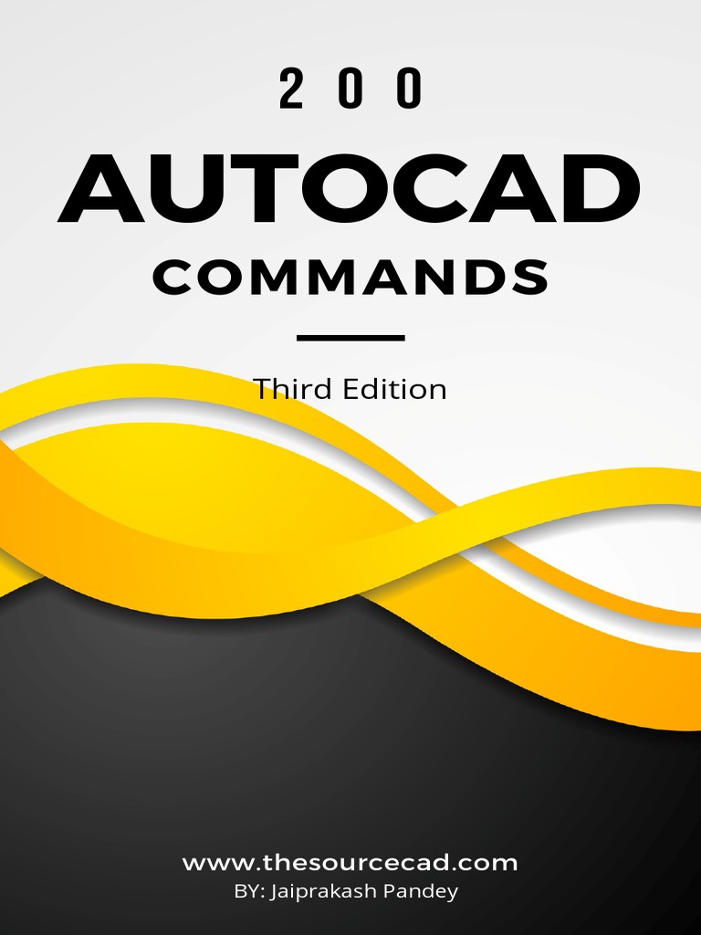 200 AutoCAD Commands (3rd Edition) | PDF | Keyboard Shortcut | Computer ...