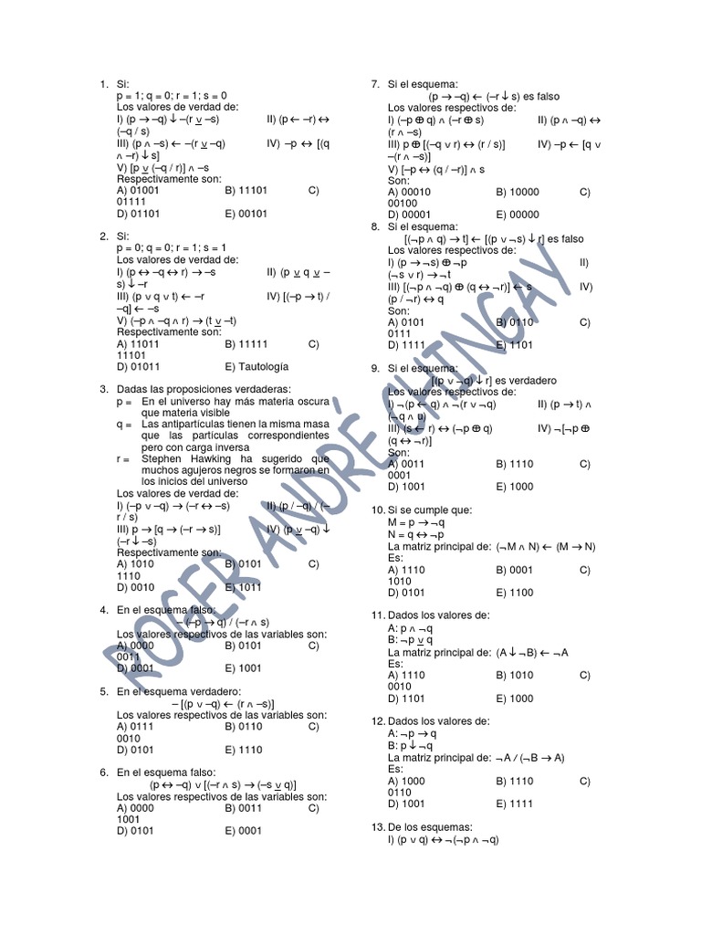 ADICIONAL | PDF | Matemáticas | Sintaxis (Lógica)