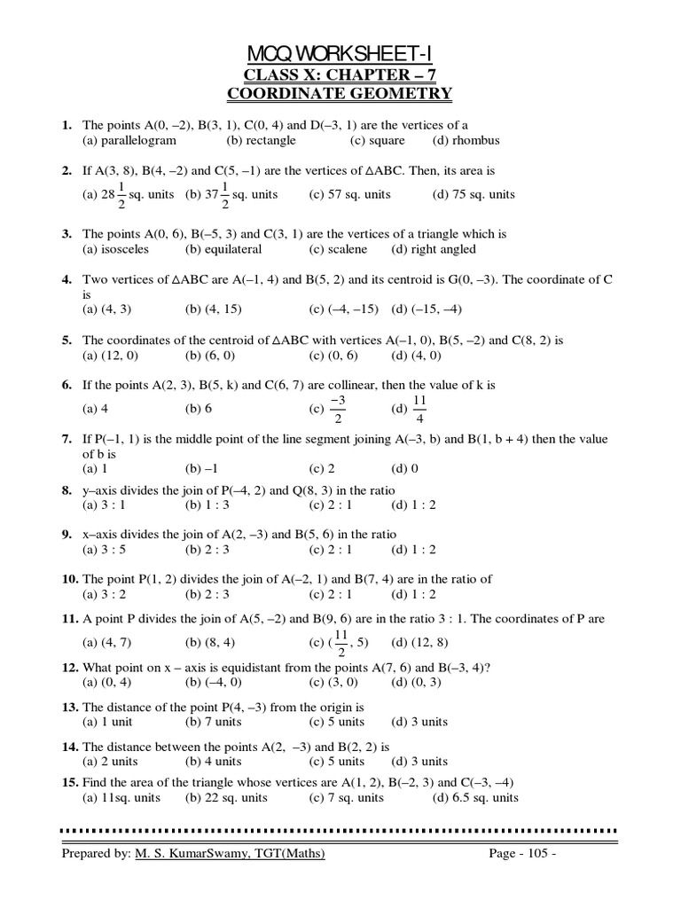 Maths Class X Question Bank 109 122 | PDF | Triangle | Classical Geometry