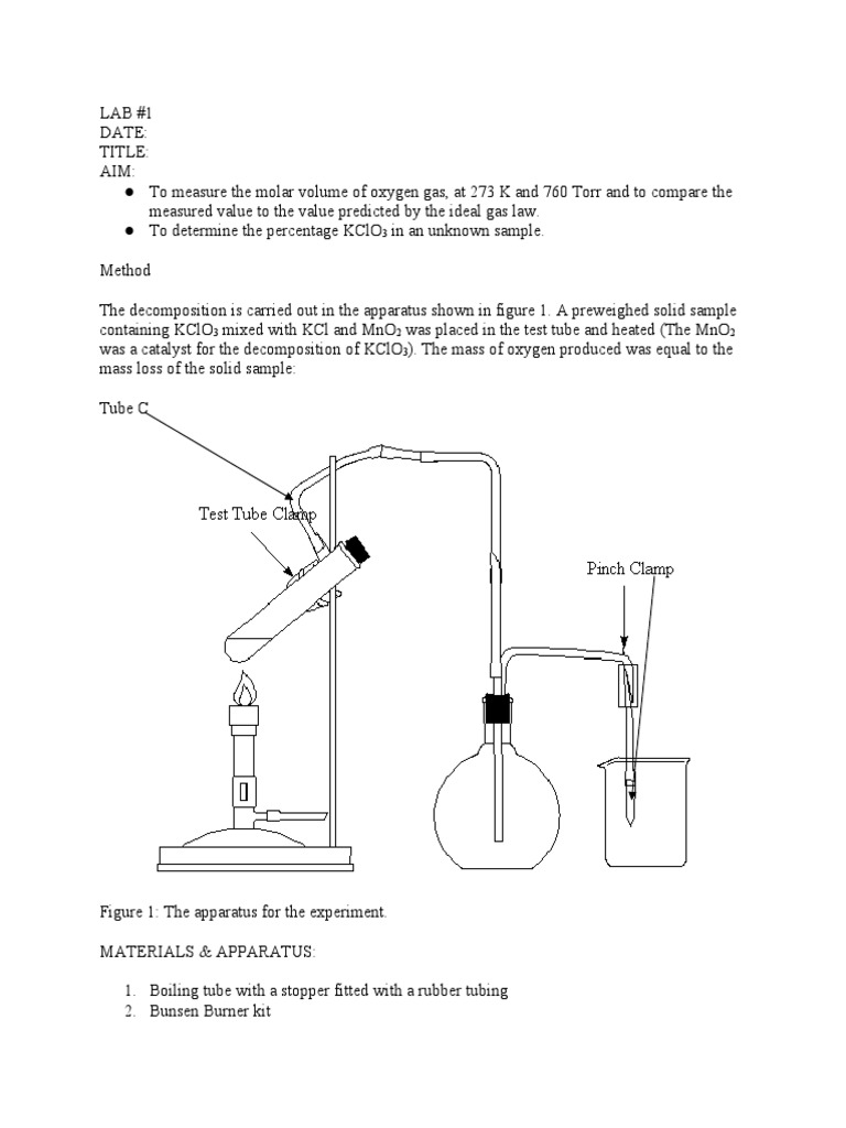 Molar Volume of Oxygen | PDF | Mole (Unit) | Chemistry