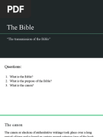Understanding The Different Parts of The Bible | PDF | Jesus | Bible