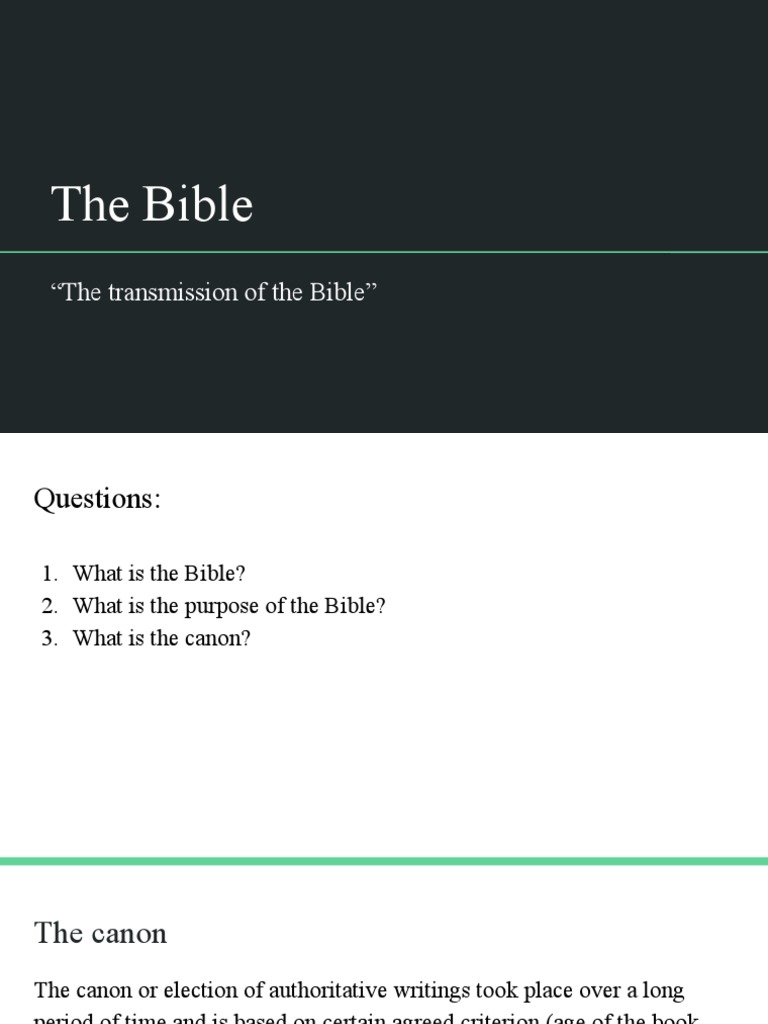 The Bible | PDF | Apocalyptic Literature | Book Of Revelation