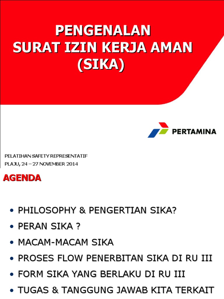 SIKA (For SR Training) | PDF