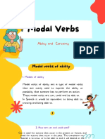 Modal VERBS in PERSUASIVE WRITING | PDF | Verb | Human Communication