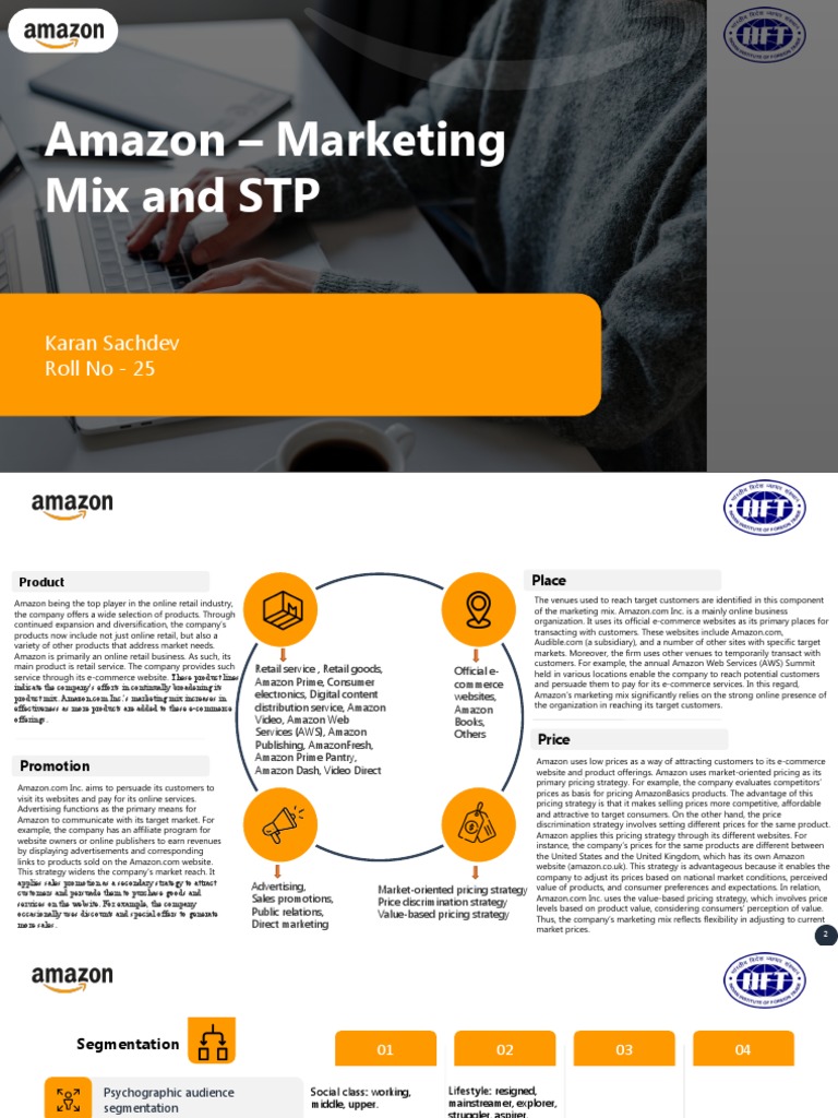 Amazon Marketing Mix | PDF | Pricing | E Commerce
