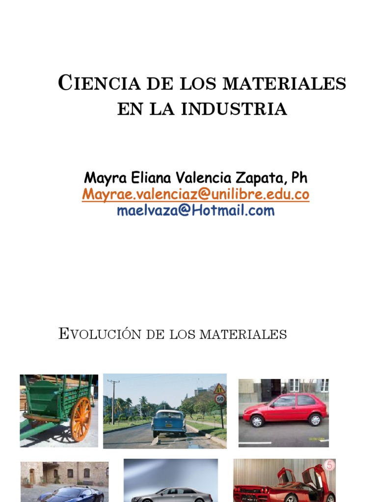 Tema 1. Materiales de Ingenieria | PDF | Rieles | Semiconductores