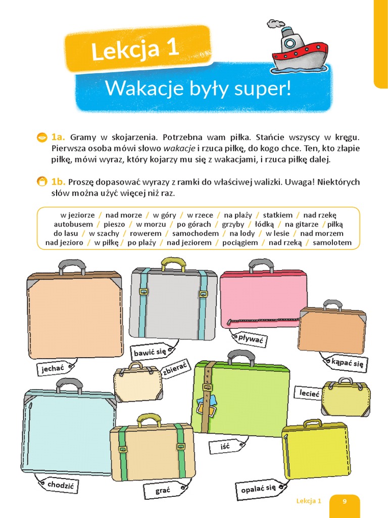 Podrecznik Klasa 7 Lekcja 01 | PDF