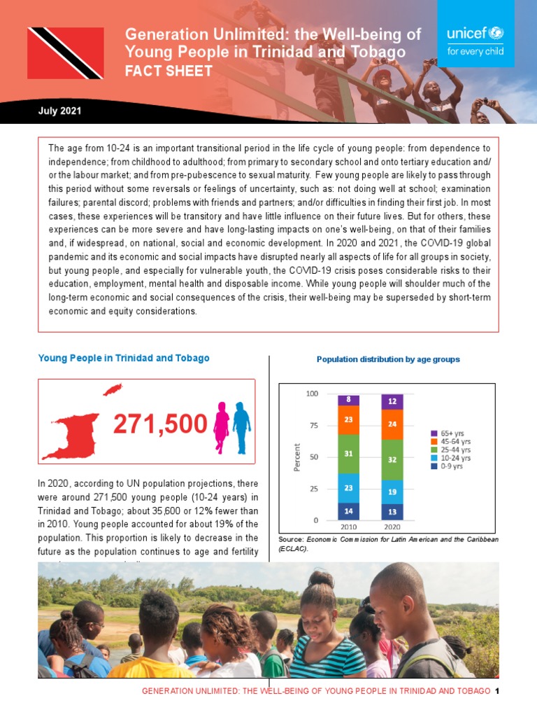 Gen-U Trinidad Fact Sheet | PDF | Adolescence | Violence