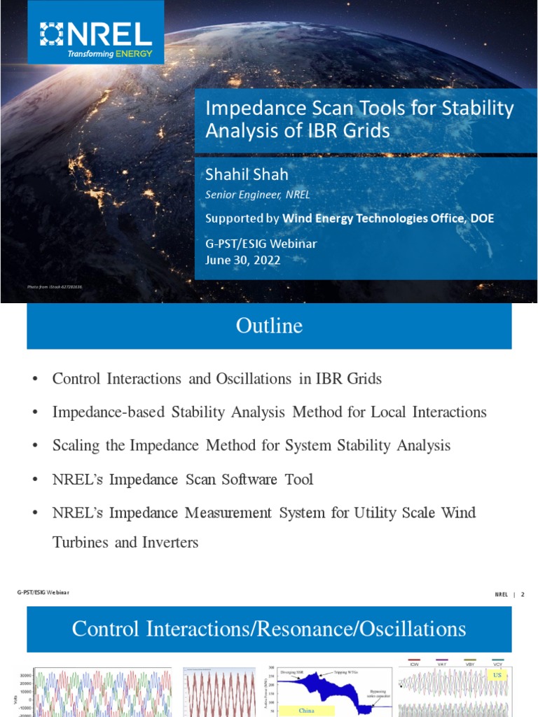 Impedance Scan Tools for Stability Analysis | PDF | Electrical Grid ...