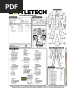 Battletech RPG Character Sheet | PDF
