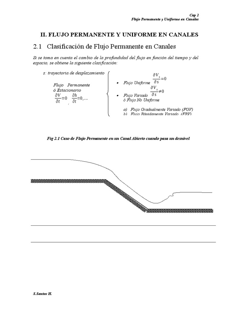 Cap 2-Flujo Uniforme | PDF | Albañilería | Hormigón