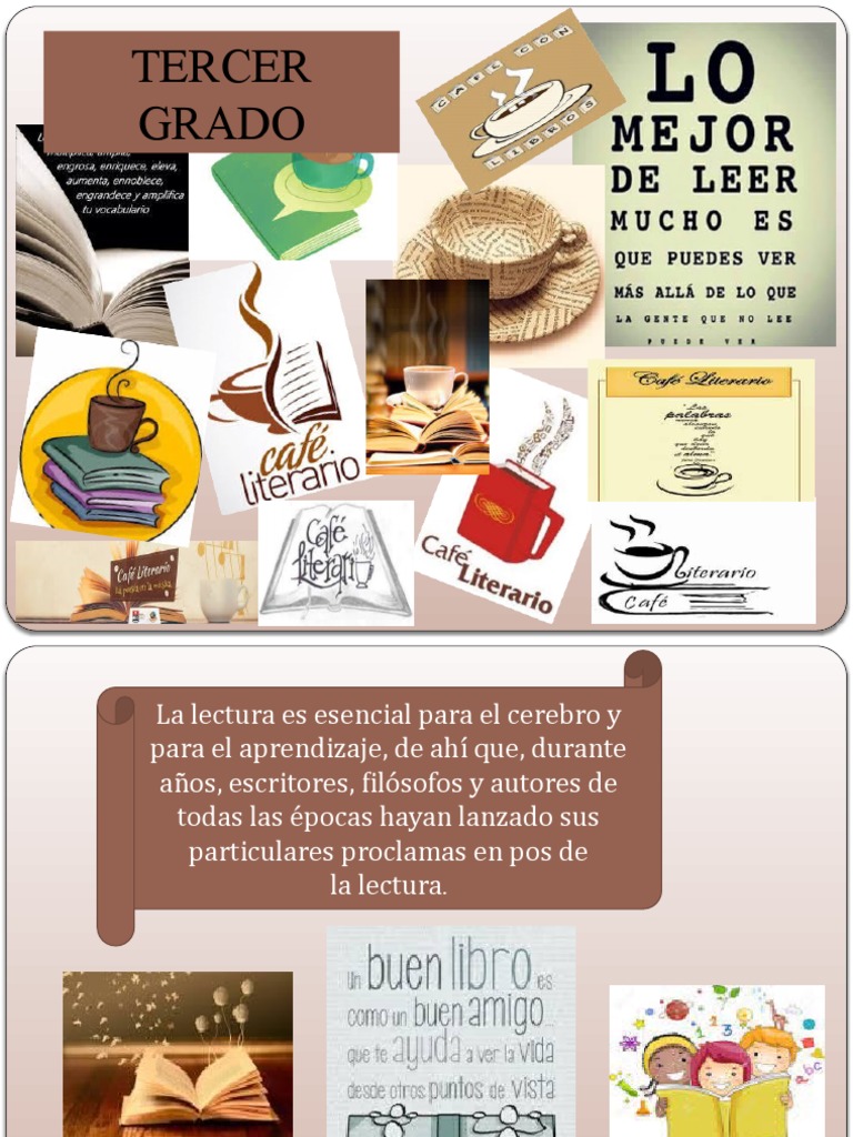 Café Literario | PDF | Educación primaria | Comprensión lectora