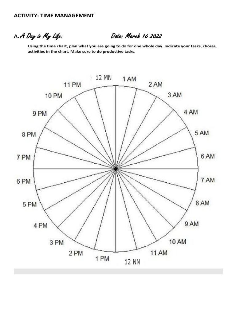 Activity - Time Management | PDF