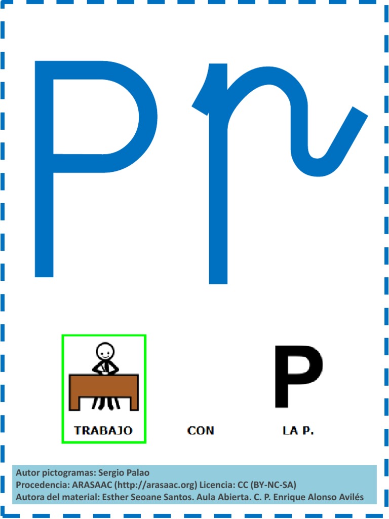 Fichas Fonema p | PDF | Lingüística | Psicolingüística