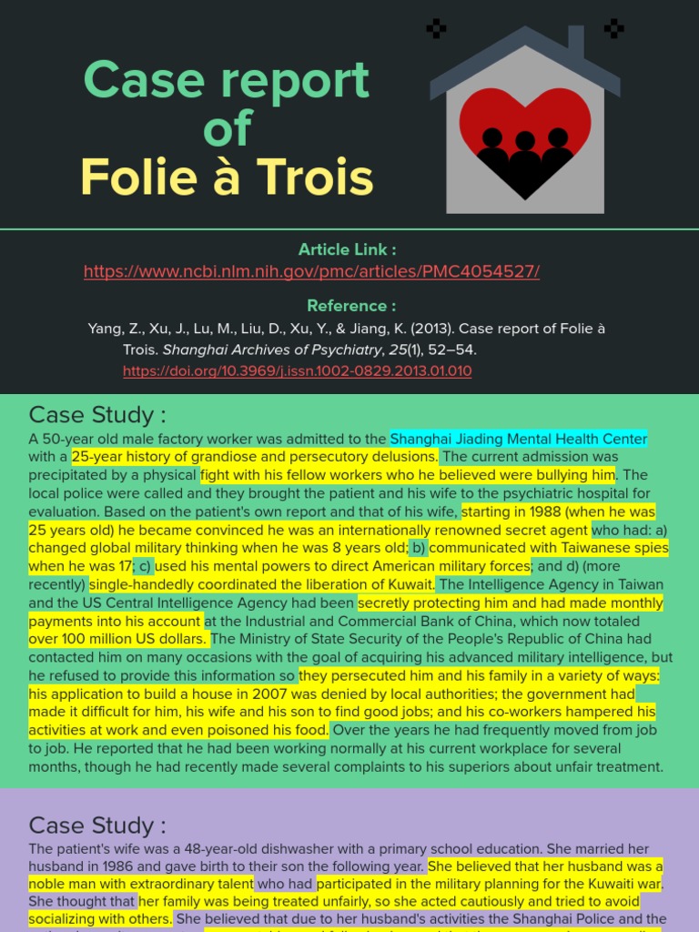 Abnormal Psychology Case Study | PDF | Delusion | Schizophrenia