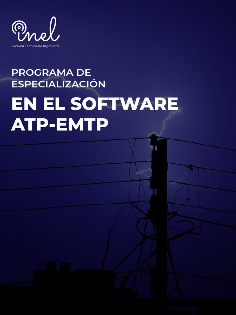 Programa de Especialización en El Software ATP-EMTP Temario | PDF | Software | Transferencia ...