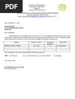 Letter Request For Form-137 Sample | PDF | Social Science | Cooking ...