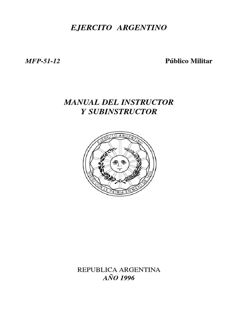 Manual del Instructor y Subinstructor | PDF | Aprendizaje | Atención