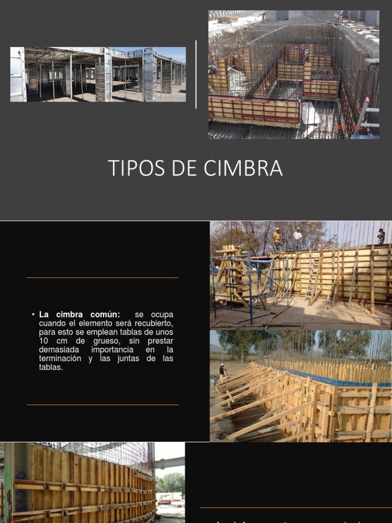 Tipos de Cimbra | PDF