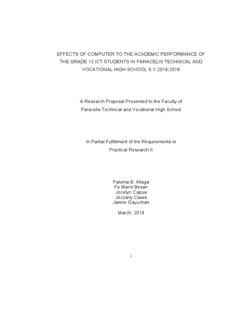 Final Research | PDF | Educational Technology | Schools