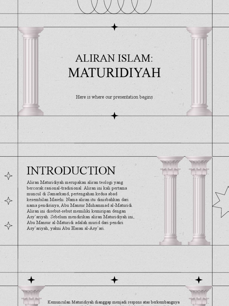 Sejarah dan Ajaran Aliran Maturidiyah | PDF