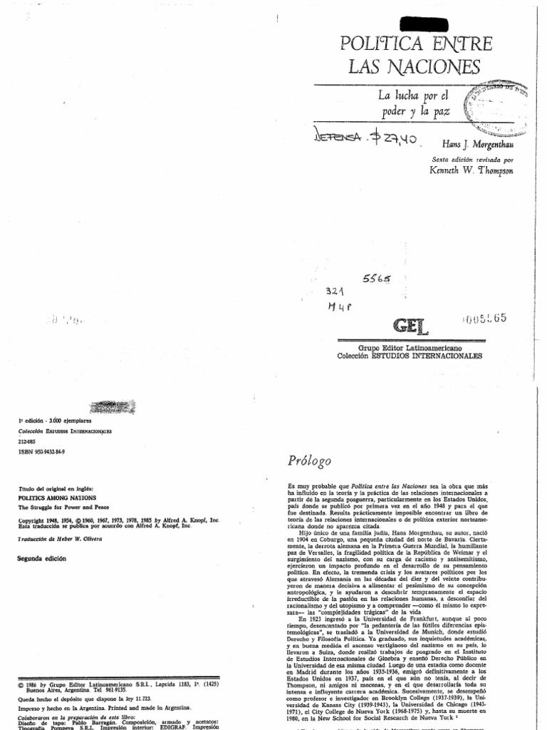 CLASE 2 - Gilpin The Theory of Hegemonic War Es | PDF