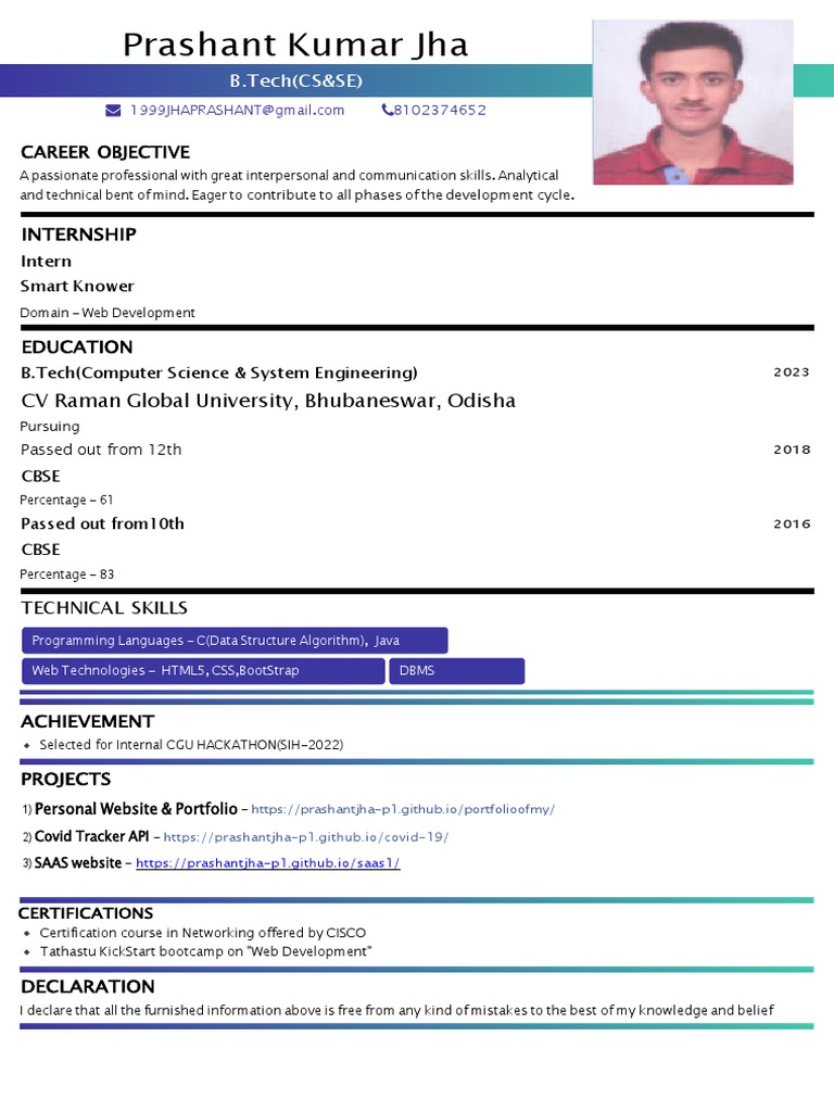 Prashant Kumar Jha Acc | PDF | Technology & Engineering