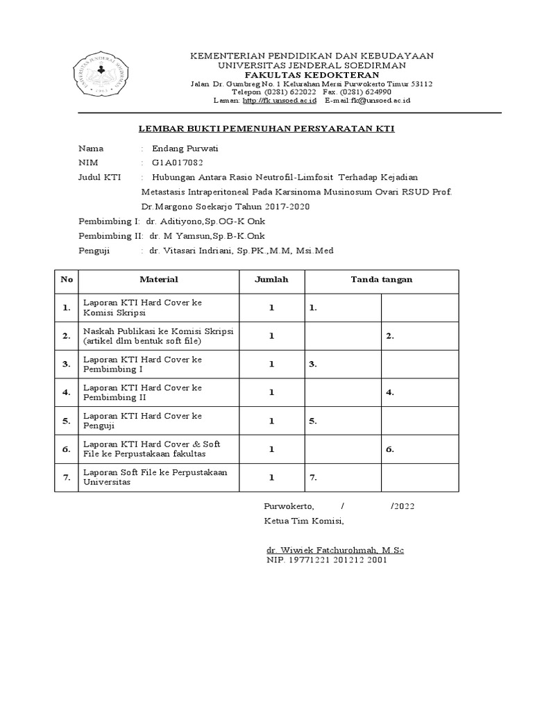 Bukti Pemenuhan Syarat KTI | PDF | Sains & Matematika | Komputer