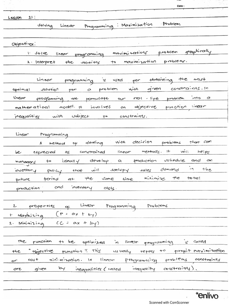 Day 21 & 22 Summary | PDF