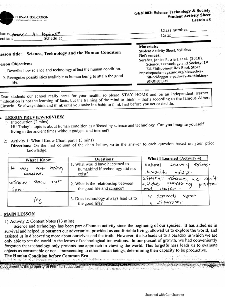 Gen 003 - Module 8 | PDF