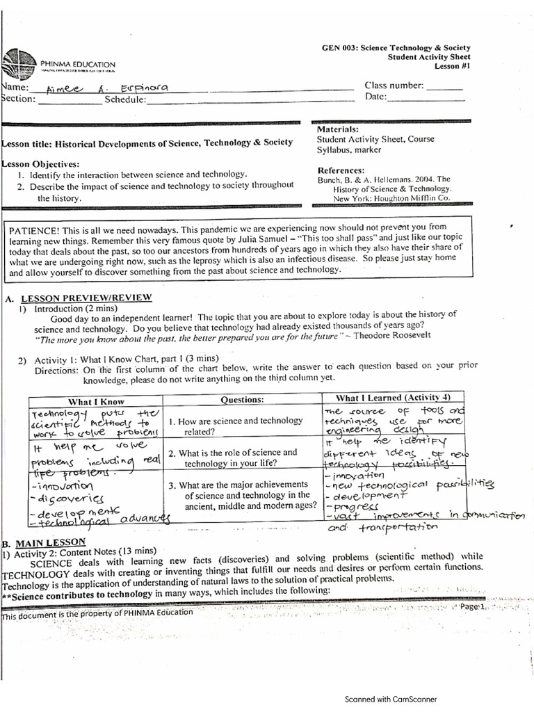 Gen 003 Module 1 | PDF