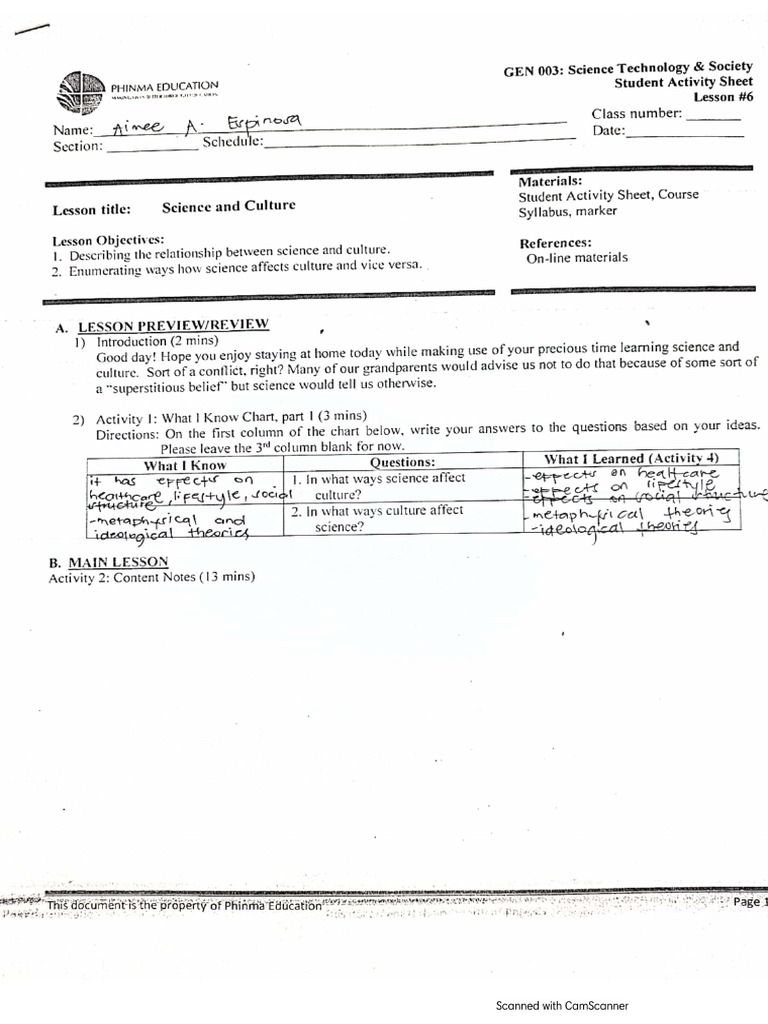 Gen 003 Module 6 | PDF
