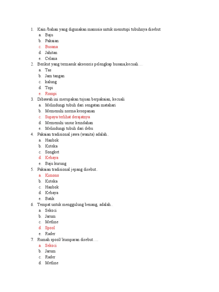 Soal - Soal MA | PDF