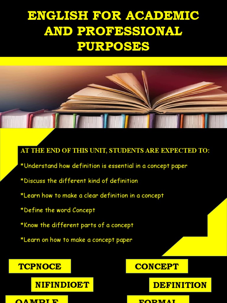 EAPP | PDF | Definition | Concept