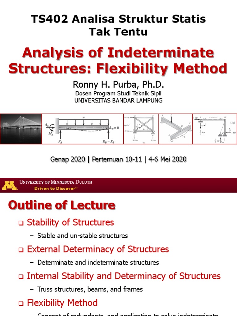 Indeterminate Structures Flexibility Method Download Free Pdf Truss Beam Structure